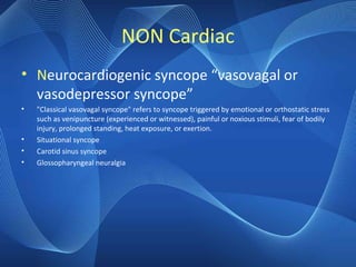Approach to Syncope | PPT