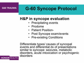 Syncope (Mary Collins) | PDF | Heart and Cardiovascular Diseases ...