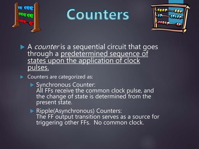Synchronous down counter | PPTX | Programming Languages | Computing