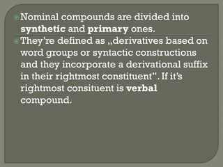 Synctactic criterion & Constituent-structure criterion | PPT