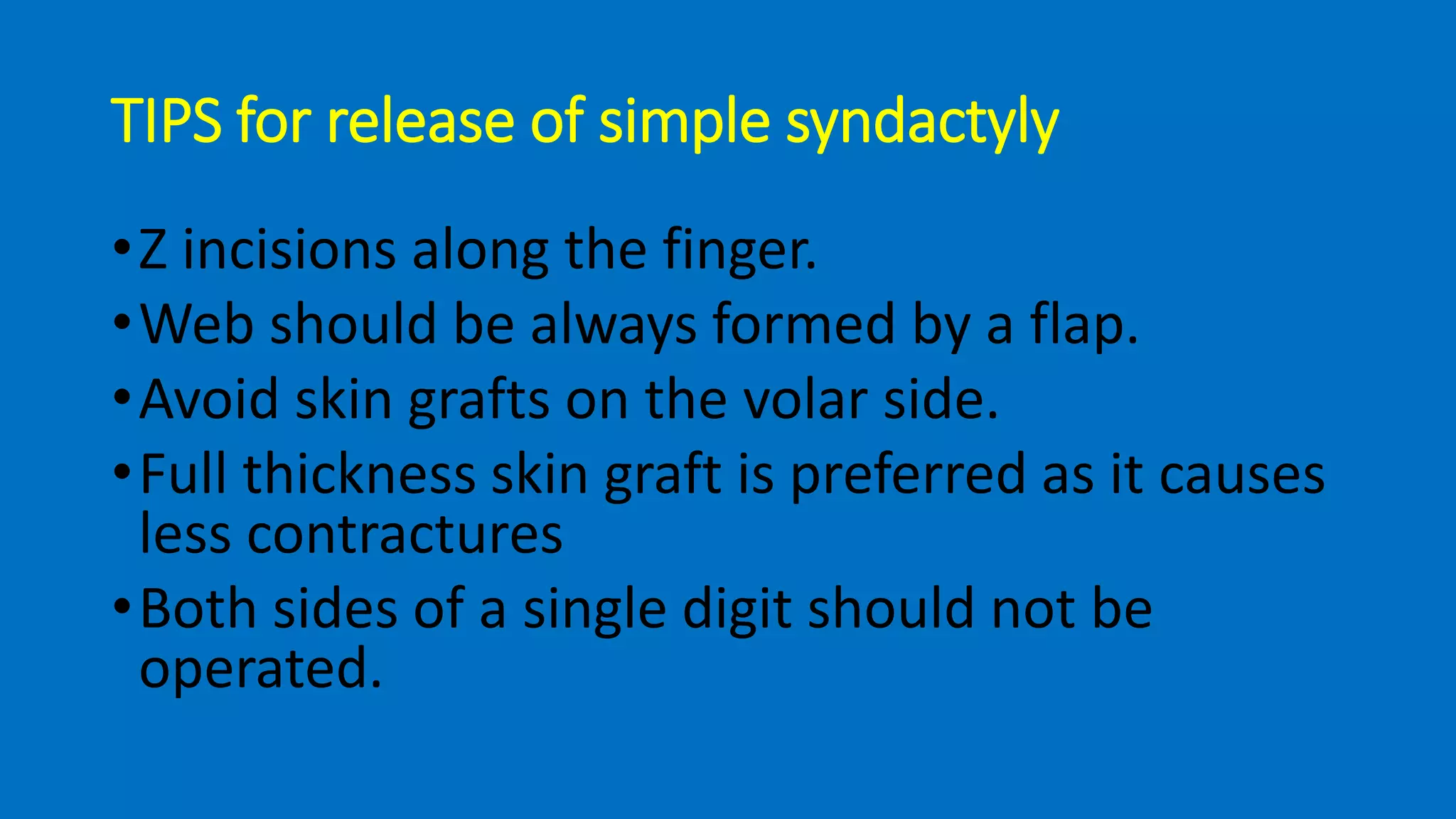 Syndactyly | PPTX