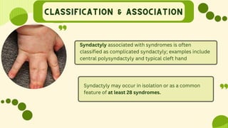SYNDACTYLY RELEASE..pptx