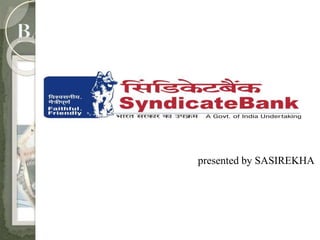 Syndicate Bank Letterhead