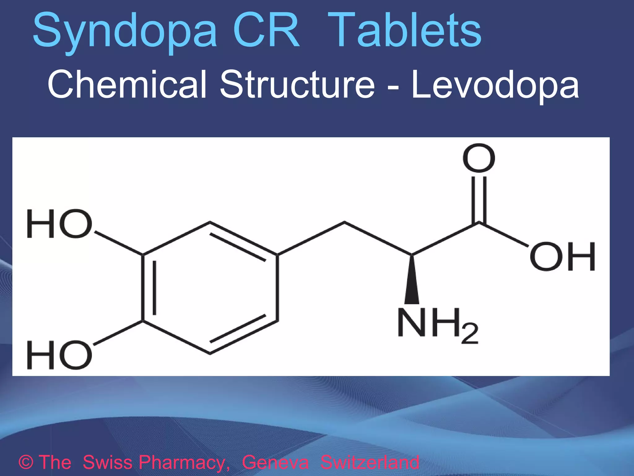 Syndopa CR Tablets for Treatment Parkinson's Disease Symptoms | ODP