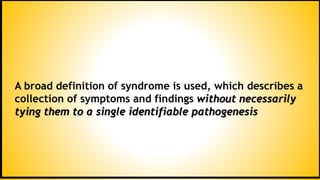 Syndrome | PPTX