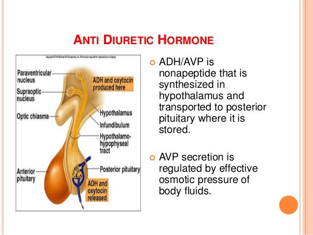 Syndrome of inappropriate antidiuretic hormone secretion | antidiuretic ...