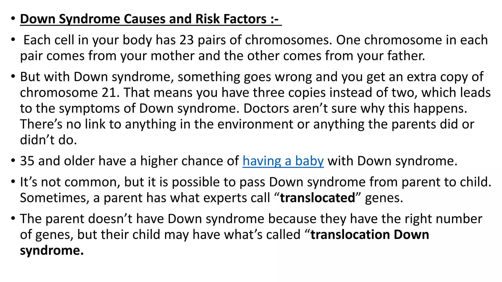 DOWN SYNDROME.pptx