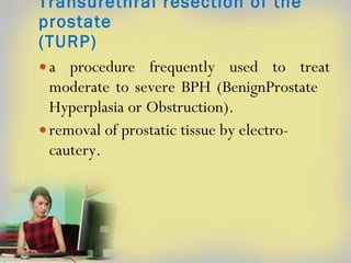 Syndrome resection transuretral (tur syndrom) | PPT