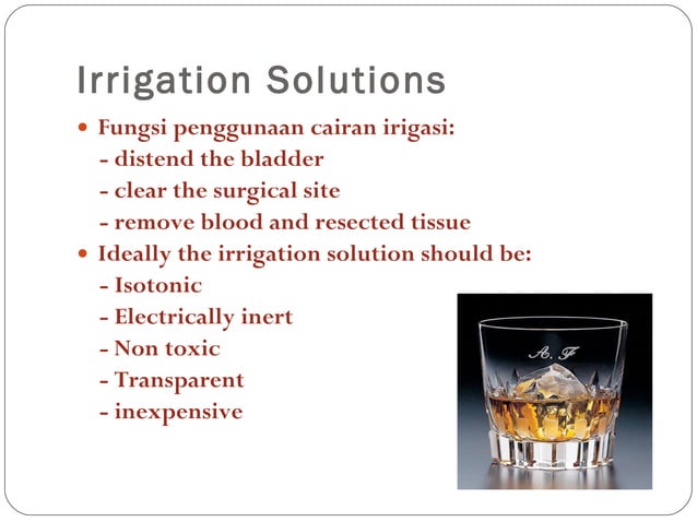 Syndrome resection transuretral (tur syndrom) | PPT