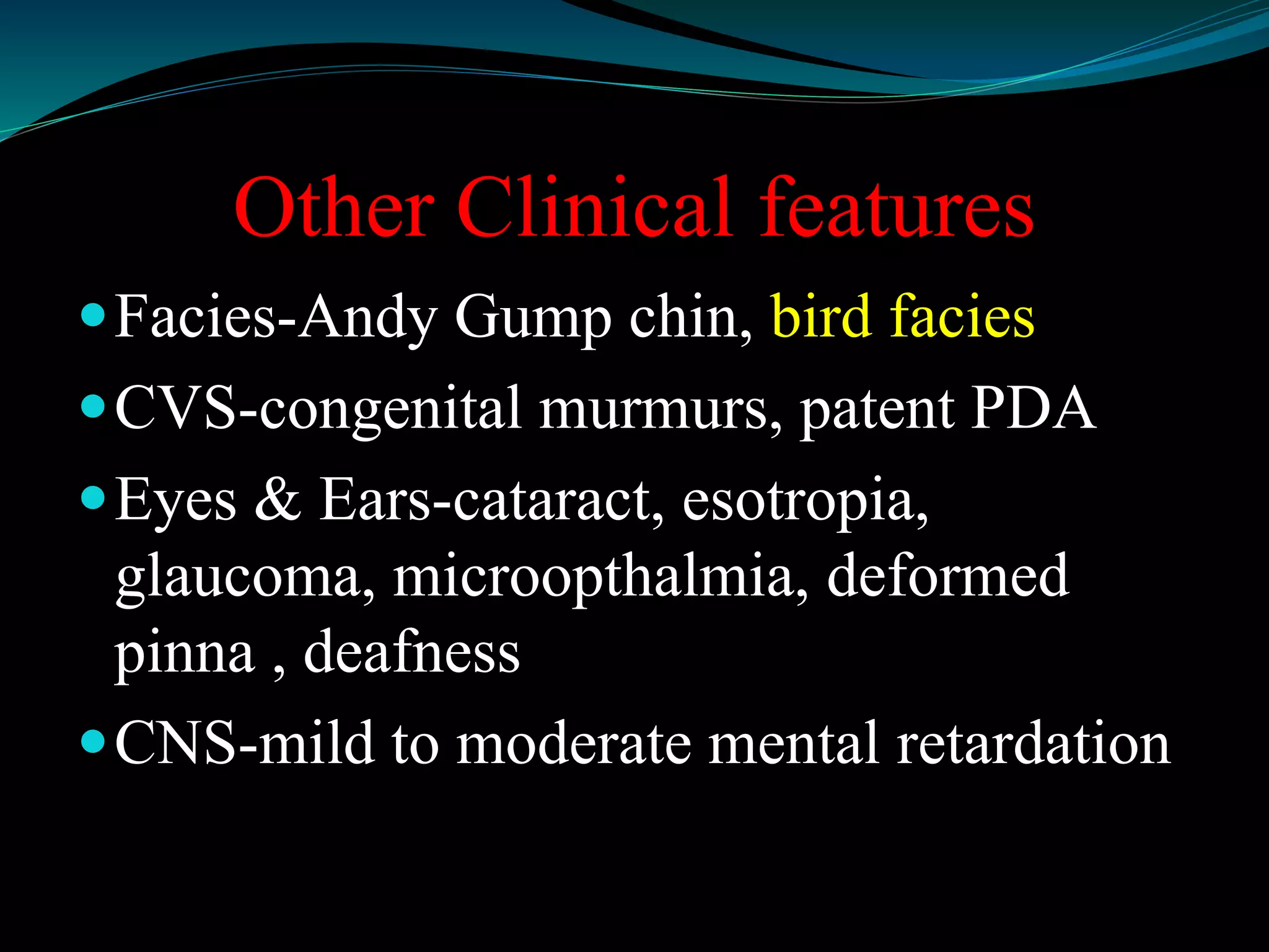 Syndromes of Head & Neck | PPTX