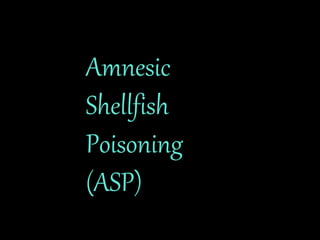 Syndromes caused due to algal toxins final | PPTX