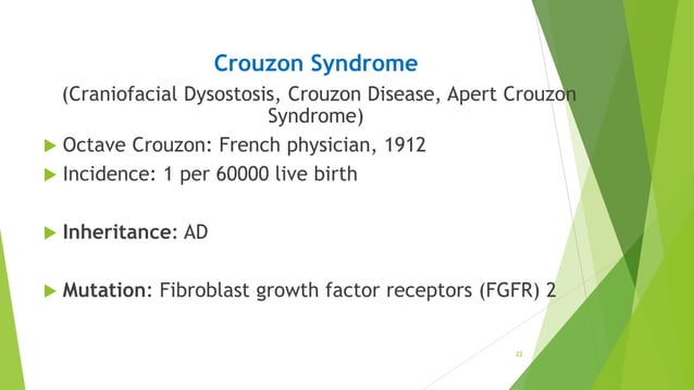 Syndromes of orofacial region mine | PPTX | Ear, Nose and Throat ...