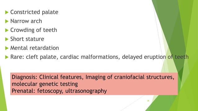 Syndromes of orofacial region mine | PPTX | Ear, Nose and Throat ...
