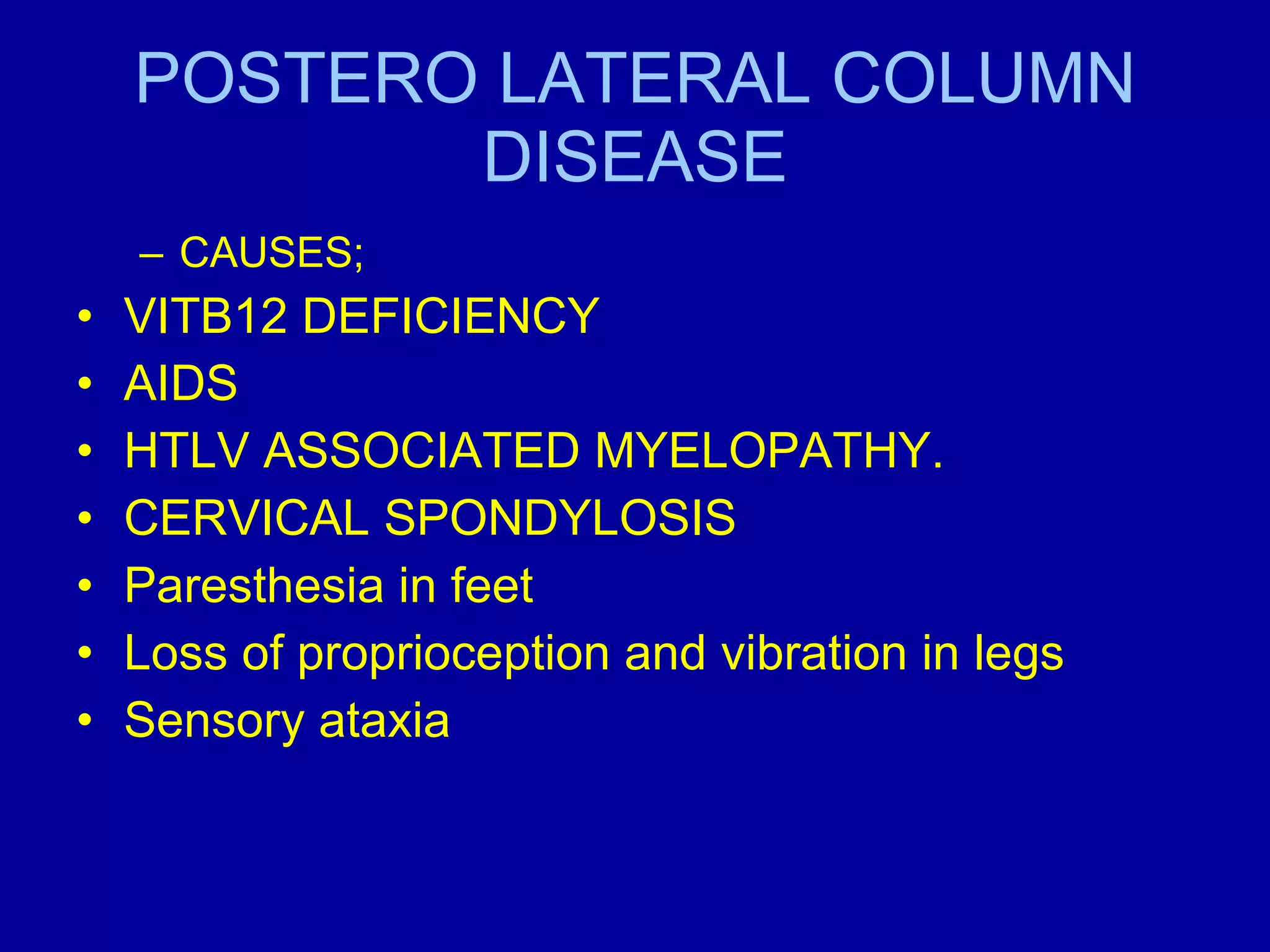 Syndromes Of Spinal Cord | PPT
