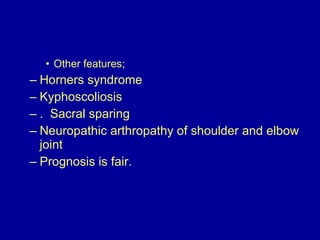 Syndromes Of Spinal Cord | PPT
