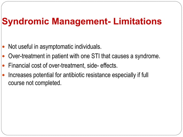 Syndromic approach | PPTX