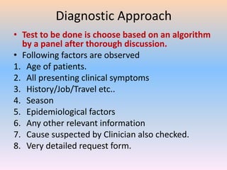 Syndromic approach in diagnostic virology | PPTX