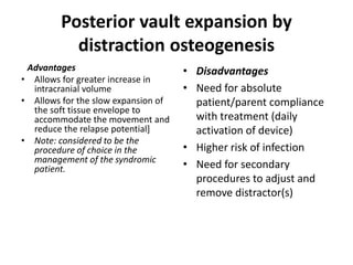 Syndromic cranial synostosis | PPTX