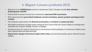 Syndromic Ichthyosis and it's management | PPT