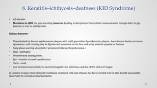 Syndromic Ichthyosis and it's management | PPTX