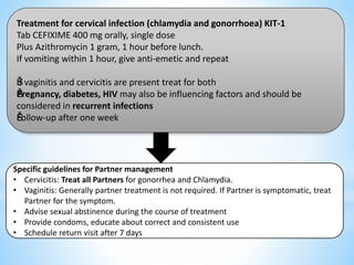 Syndromic management of sexually transmitted disease | PPTX