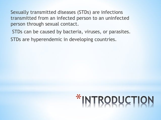 Syndromic management of sexually transmitted disease | PPTX