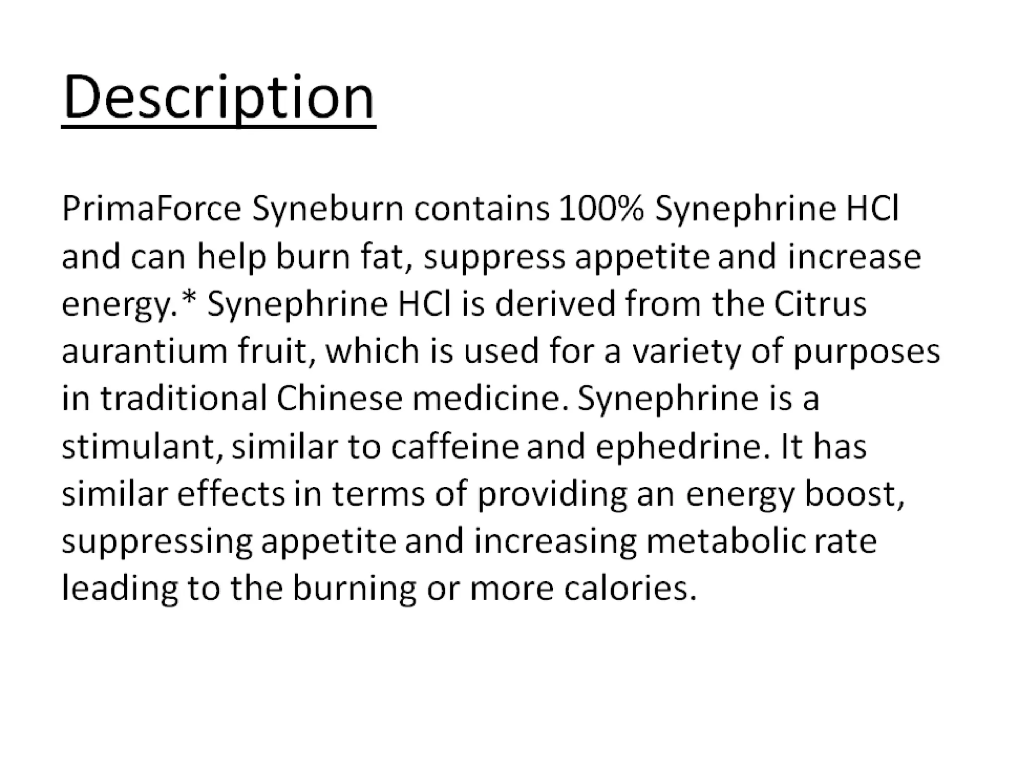 Syneburn | PPT