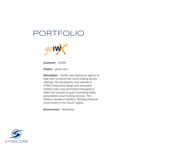 Synecore Design Overview | PPT