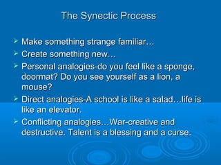 Synectics | PPT