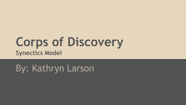 Synectics model | PPTX