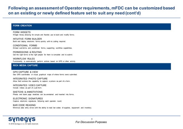 Synegys - mobile Field Data Collection | PPT