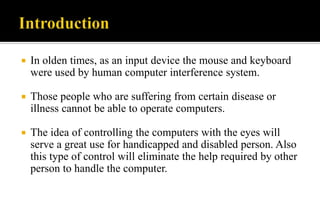 synergetic framework for eyeball mouse and gesture recognition (1).pptx