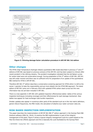 Synergi plant-3rd-edition-of-the-api-rp-581-rbi-standard-and ...