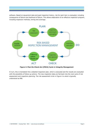 Synergi plant-3rd-edition-of-the-api-rp-581-rbi-standard-and ...