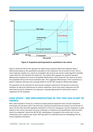 Synergi plant-3rd-edition-of-the-api-rp-581-rbi-standard-and ...