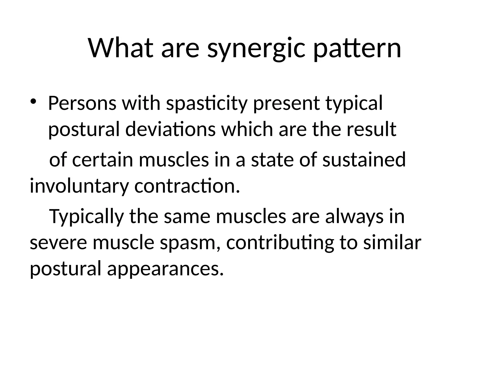 synergic pattern release underpinning development | PPTX