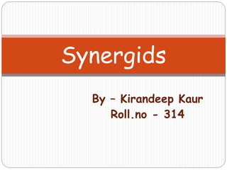 Synergids and its functions , reproductive biology of angiosperms | PPTX