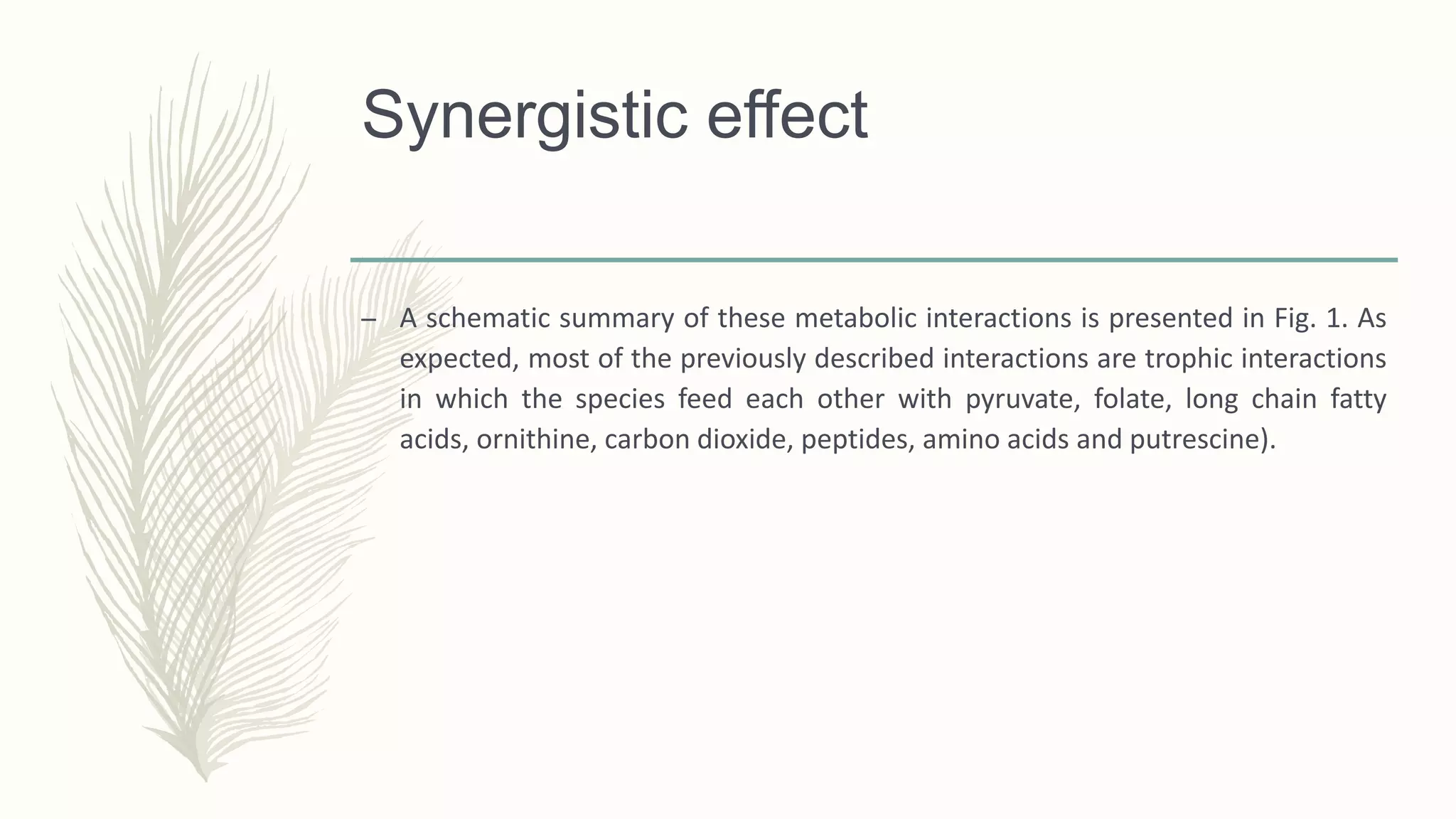 Synergistic and antagonistic effects of microorganisms | PPTX