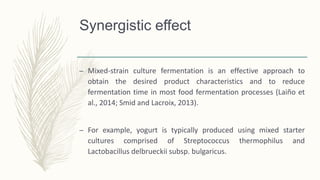 Synergistic and antagonistic effects of microorganisms | PPTX