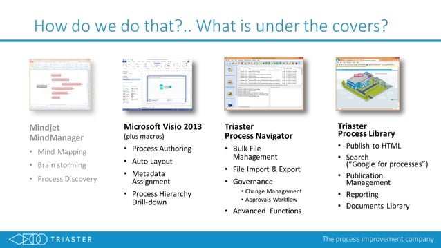 Triaster Platform - Business Process Mapping | PPT