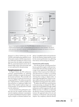 Synergistic processing in cell's multicore architecture | PDF