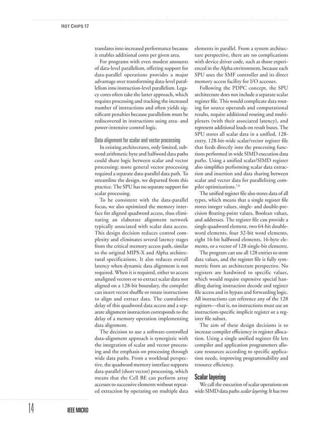 Synergistic processing in cell's multicore architecture | PDF