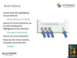 Synergis University 2014-Customizing the Circuit Builder in AutoCAD Electrical | PPT