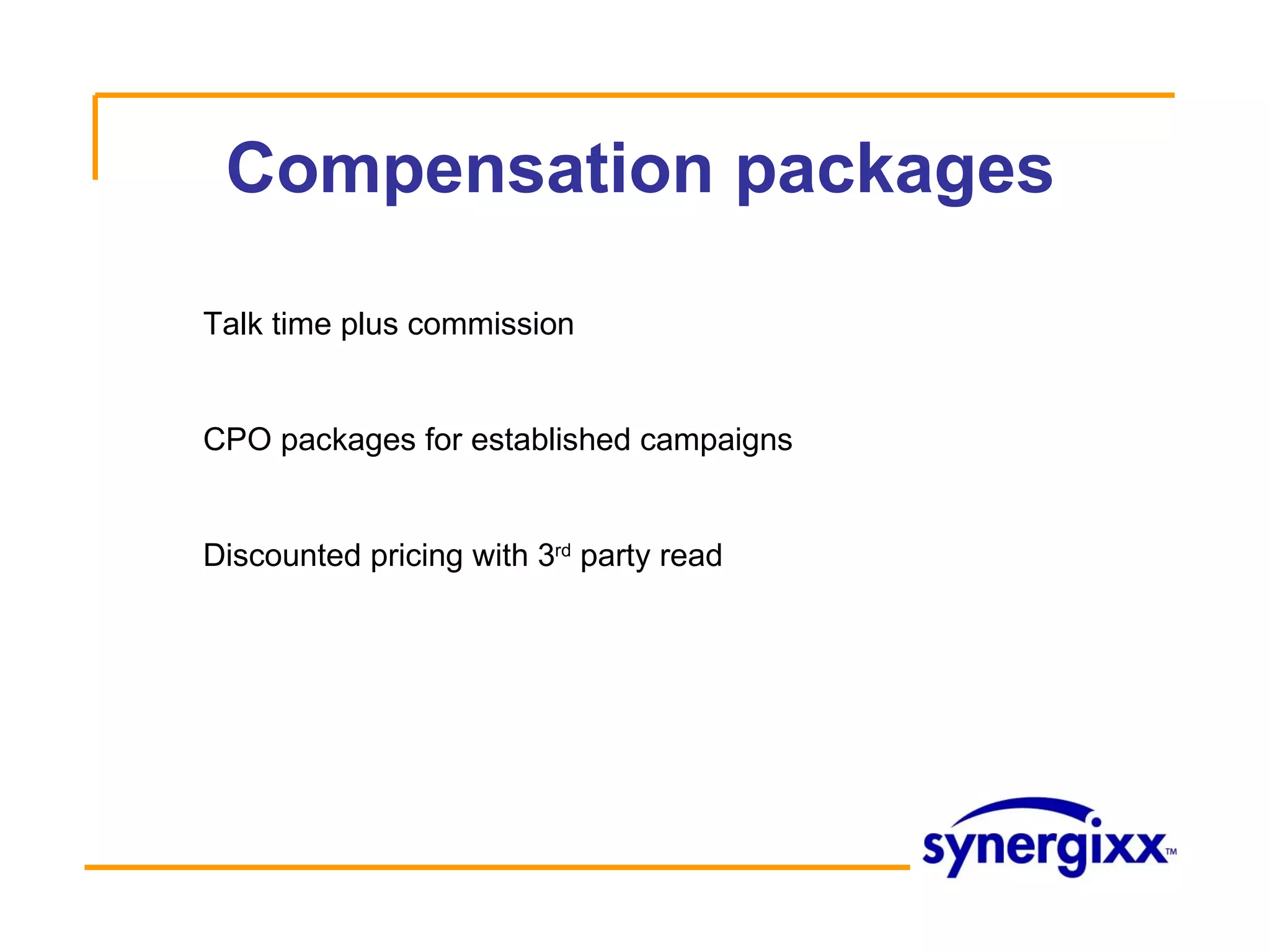 Synergixx Telemarketing Overview | PPS