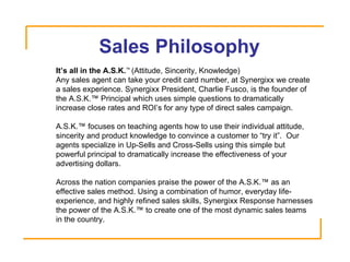 Synergixx Telemarketing Overview | PPT