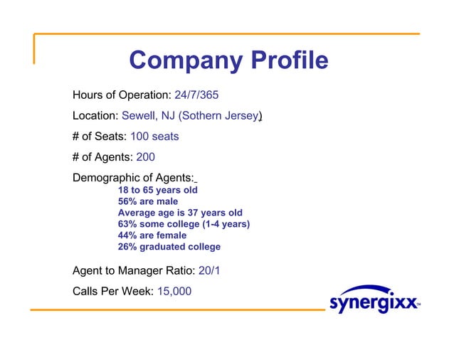 Synergixx Telemarketing Overview | PPT