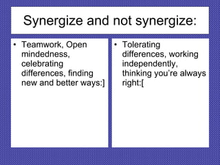 Synergize | PPT