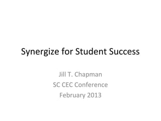 Synergize for student success | PPT | Diseases and Conditions | Medical ...