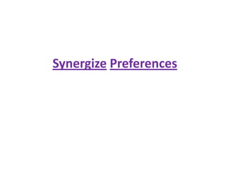 Synergize presentation | PPTX