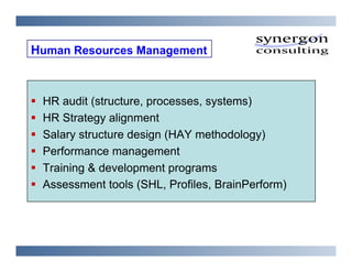 Synergon Short Presentation [Read Only] | PDF
